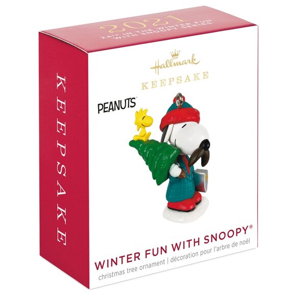 Hallmark | Holiday | New Peanuts Winter Fun With Snoopy Hallmark ...